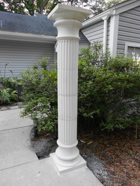 3 set of Tuscany Column Tube 2 Piece Mold - History Stones